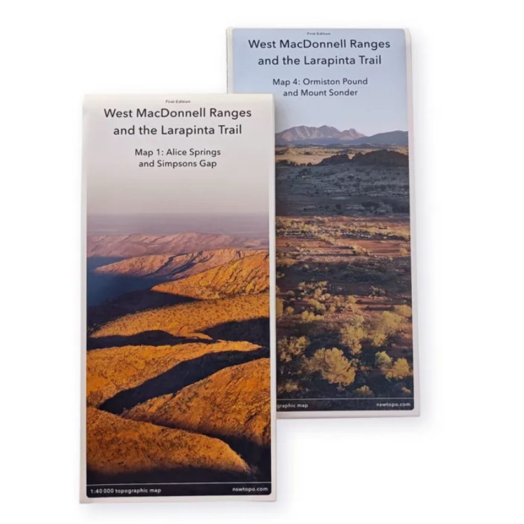 West MacDonnell Ranges with Larapinta Trail Map – Lone Dingo
